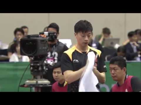 [20180609] ITTF | MA Long vs HARIMOTO Tomokazu | MS-QF | 2018 Japan Open | Full Match