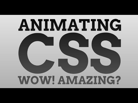 CSS3 Animation example. - YouTube