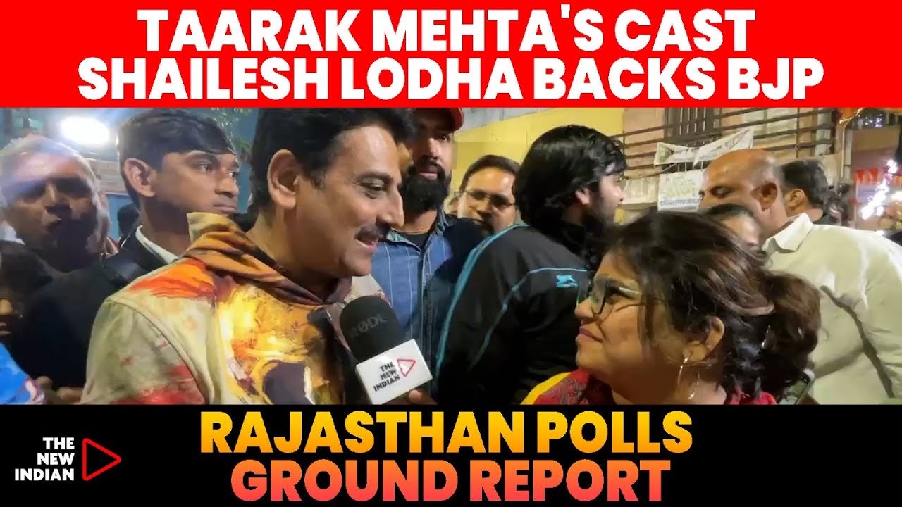 'Taarak Mehta' Fame Shailesh Lodha Backs BJP Candidate Atul Bhansali ...