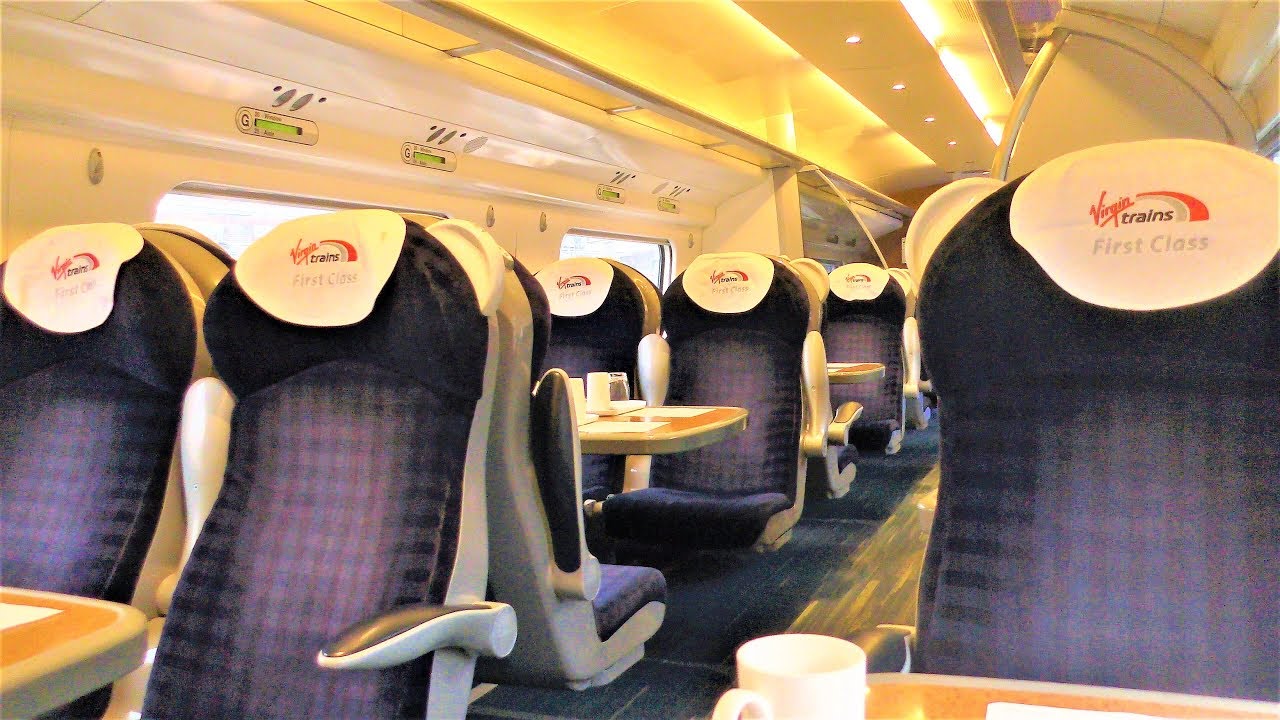(4K) Virgin Trains From London to Glasgow in First Class 28/11/19 - YouTube