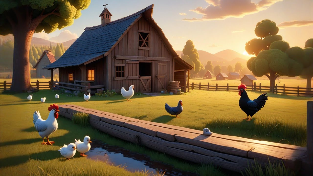 Ten Little Chicks Running Around | Fun Counting Song for Kids | Silly ...