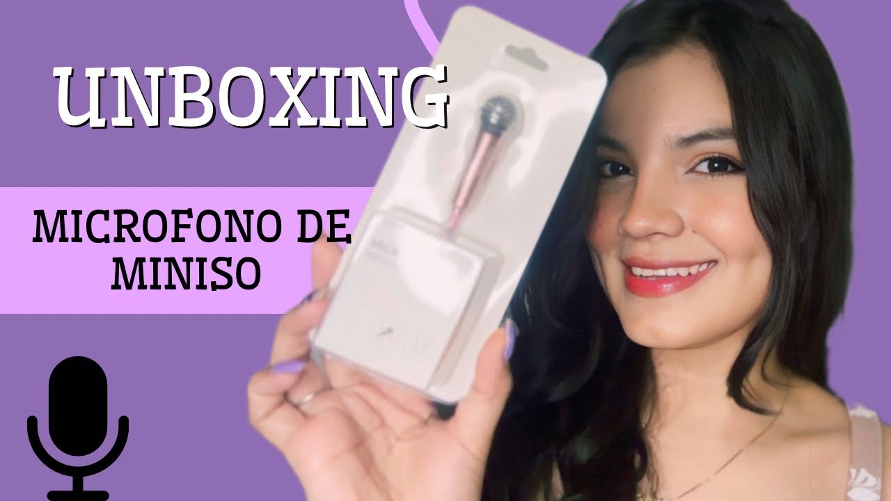 Review Mini micrófono de miniso 🎤 |Que tal funciona? Sirve para ...