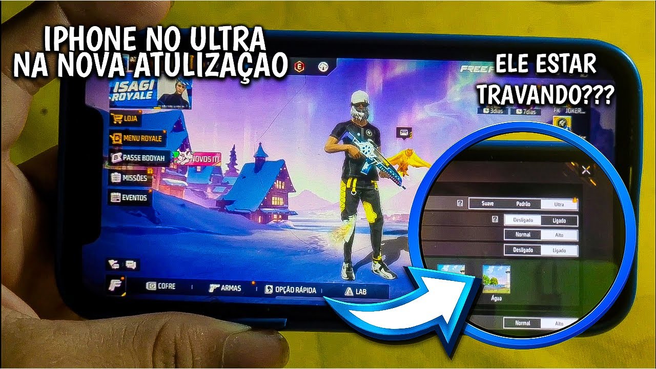 TESTEI O IPHONE XR NO ULTRA NA NOVA ATUALIZAÇAO DE NATAL!!! SERÁ QUE TA ...