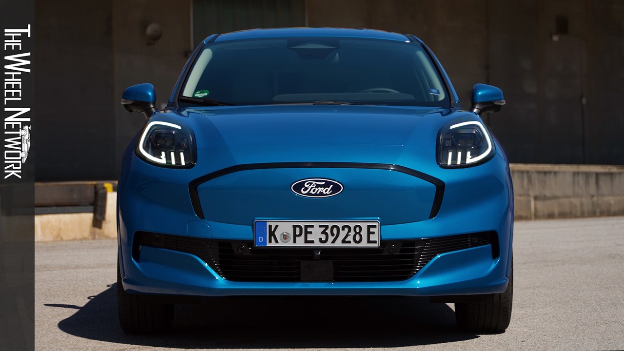 2025 Ford Puma Gen-E | Digital Aqua Blue | Driving, Interior, Exterior ...