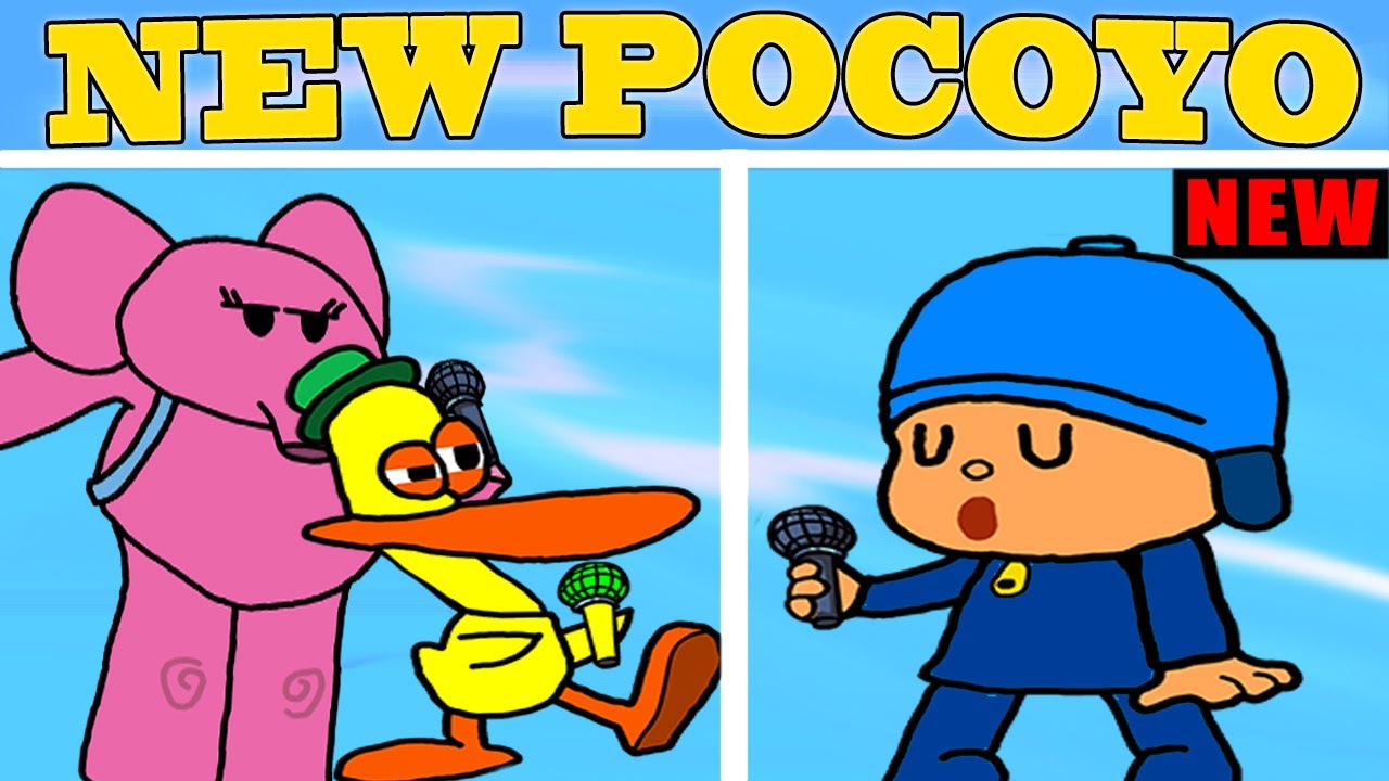 Friday Night Funkin' VS New Pocoyo Full Mod + Cutscenes | Pibby x FNF ...