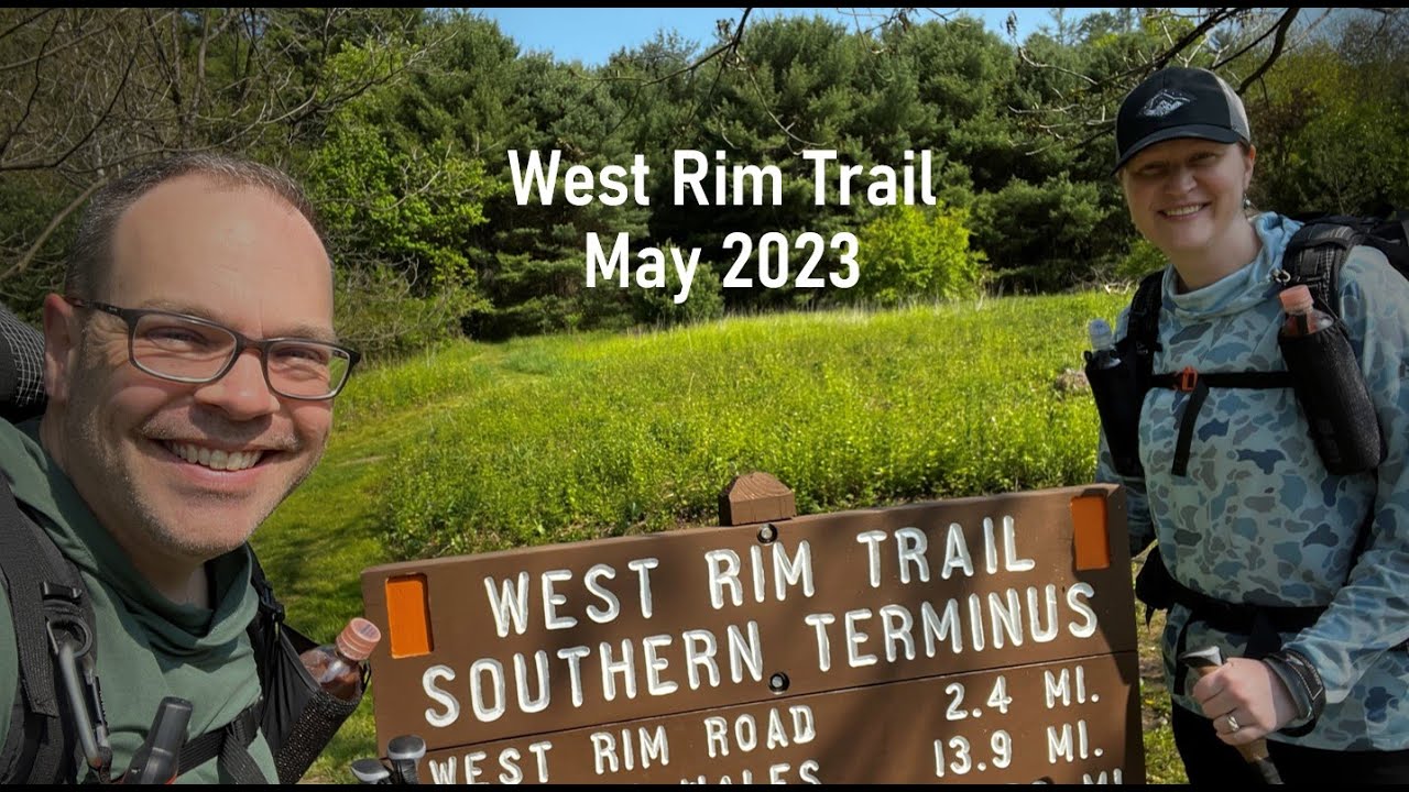 Hiking the West Rim Trail, PA 2023 - YouTube