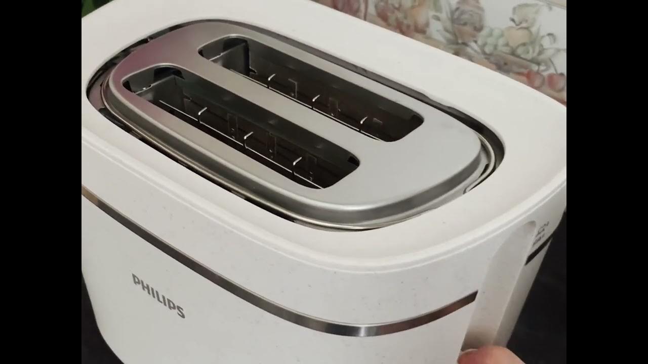Тостер PHILIPS Eco Conscious Edition HD2640/10 - YouTube