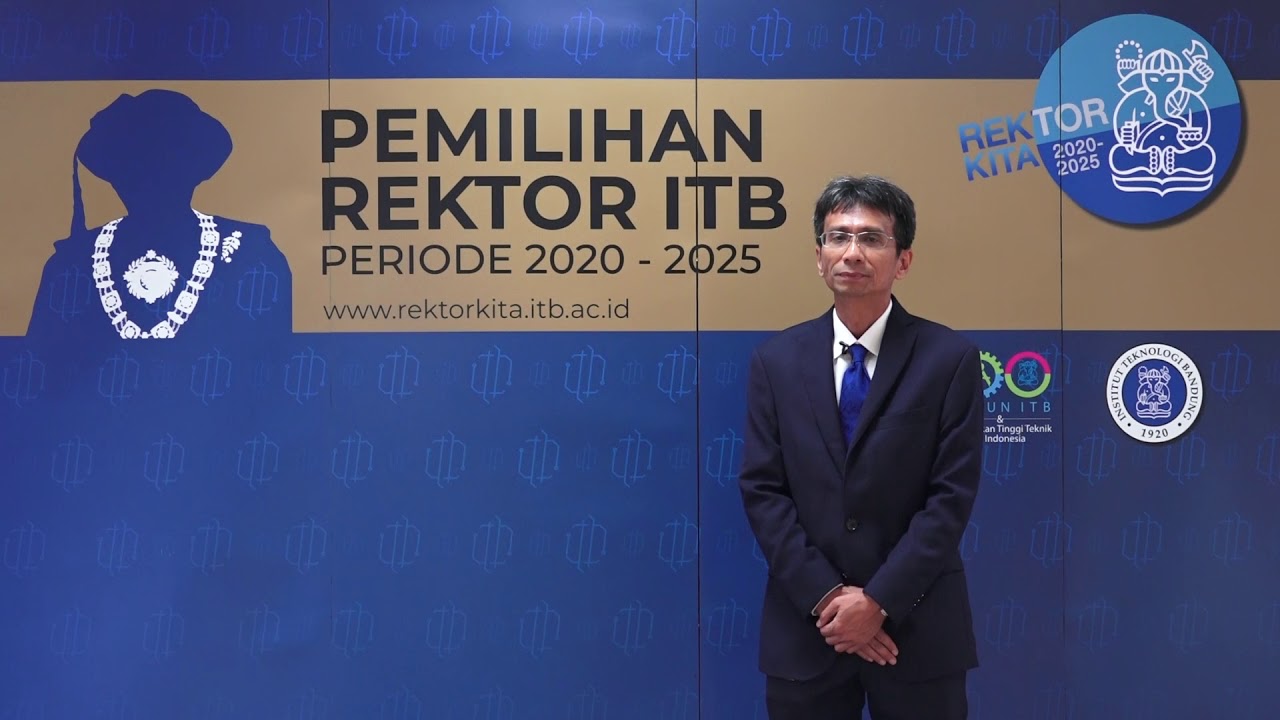 Nomine Rektor ITB 2020-2025 : Prof. Dr. Jaka Sembiring - YouTube