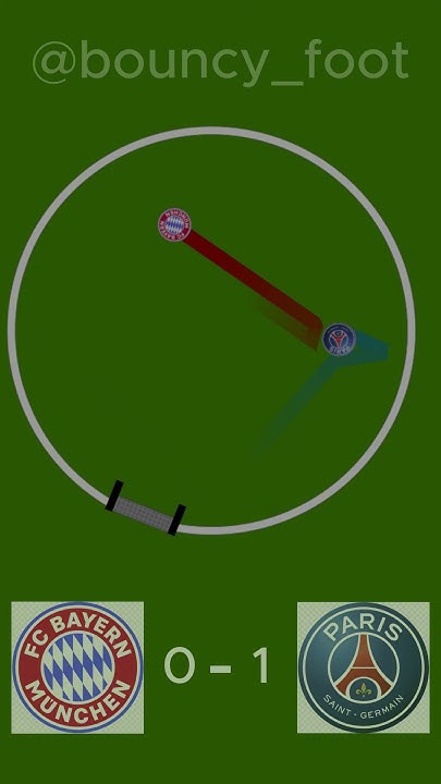 Bayern Munich vs Paris Saint-Germain | Ligue des Champions - Match Intense ! #shorts #football ...