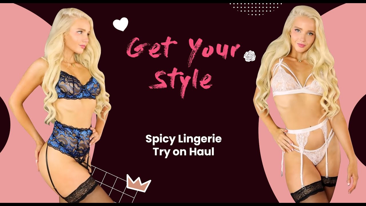 Super Spicy Lingerie Try On Haul Avidlove Ft Linsey Donavan Youtube