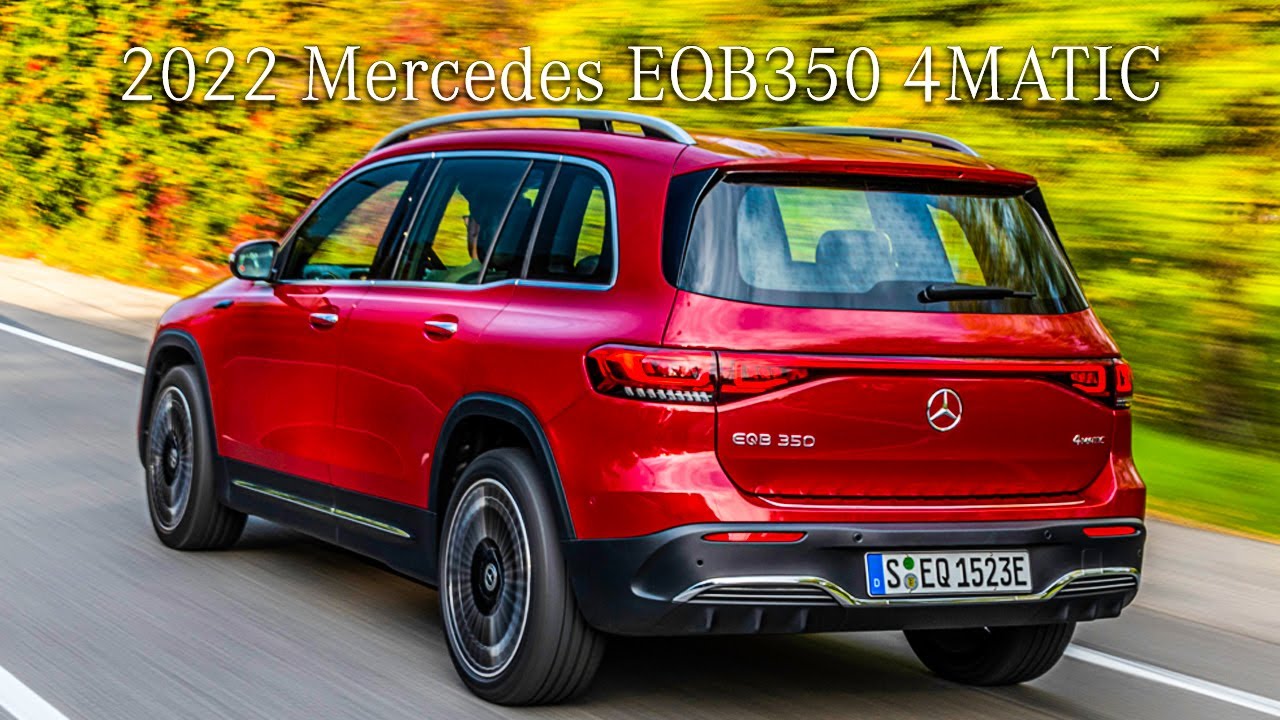 2022 Mercedes EQB 350 in Patagonia Red - YouTube