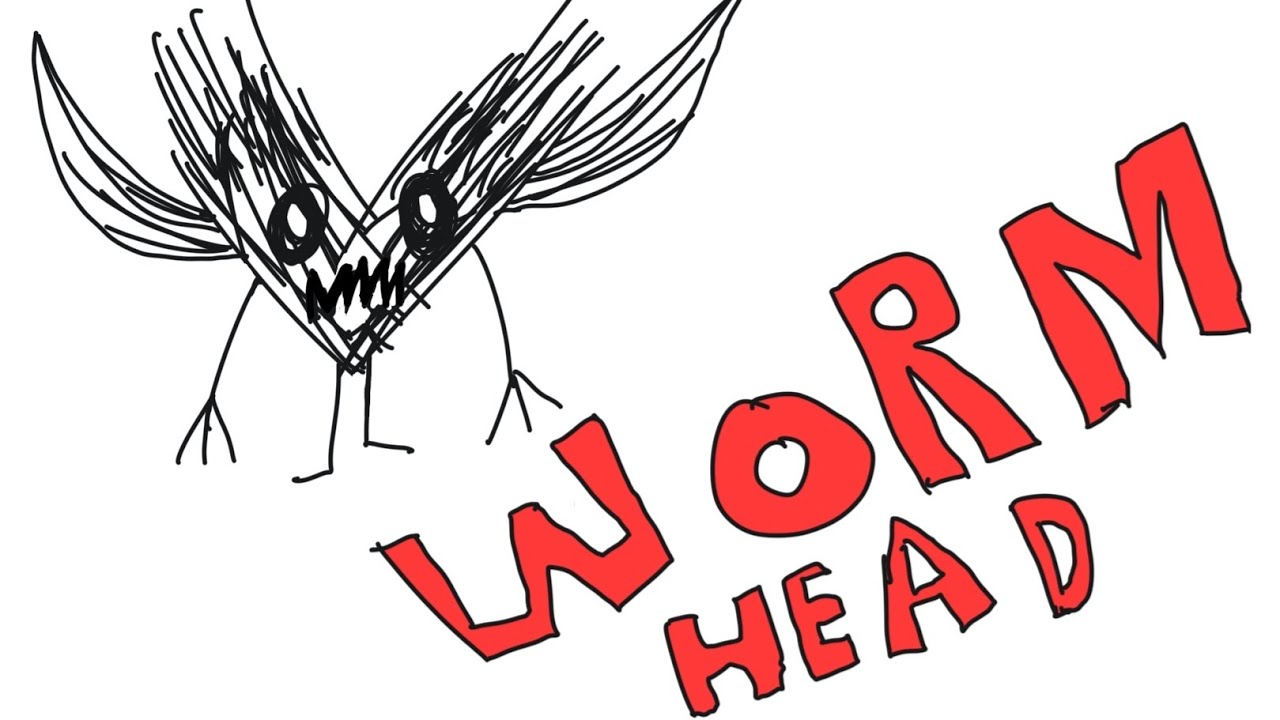 Drawing worm head's true eldritch form! - YouTube