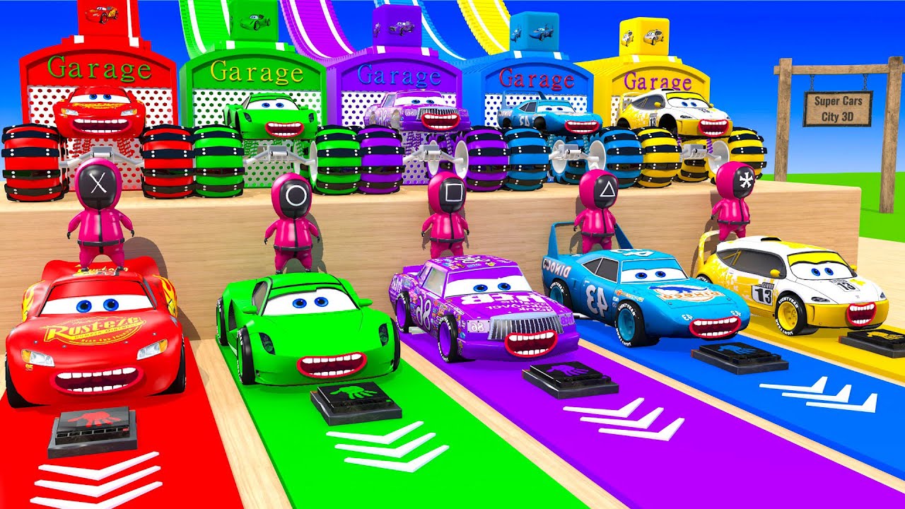 PAINT CAR MC Queen, LAMBORGHINI, FERRARI, SCHOOL BUS, Land Rover ...