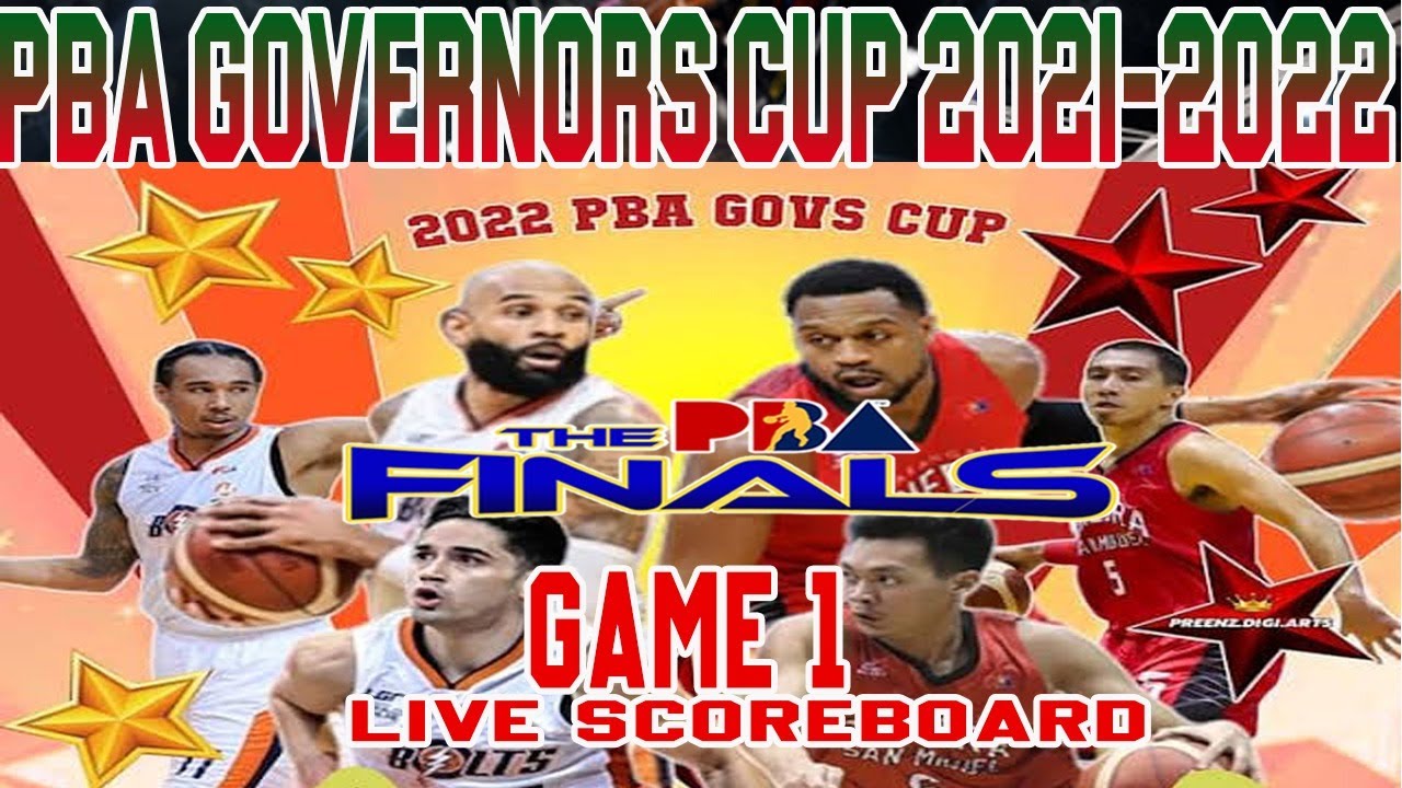 Pba Finals Game 1 | Barangay Ginebra vs Meralco Bolts 🔥 PBA LIVE ...