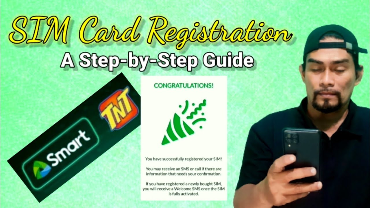 PAANO MAGREGISTER NG SMART AT TNT SIM | How to Register Smart and TNT ...