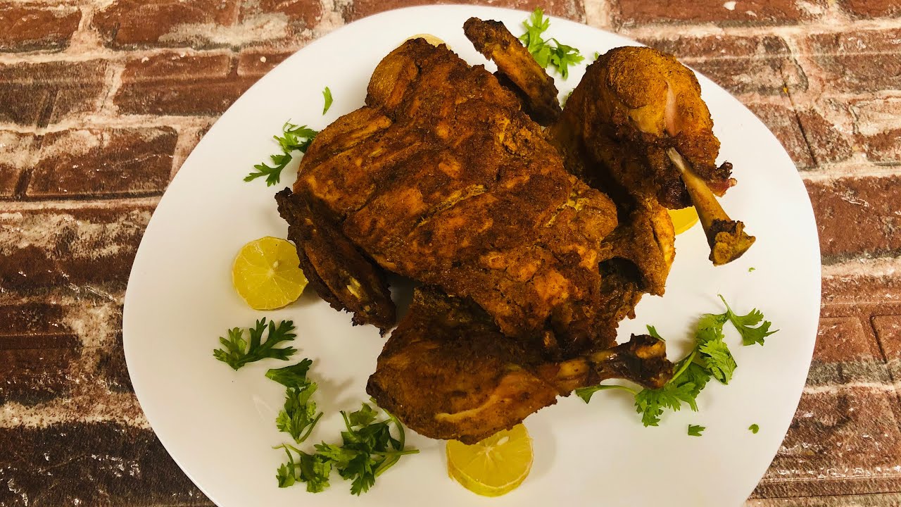 Lahori Chargha ( Oven Grilled) / Chicken Steamed Roast - YouTube