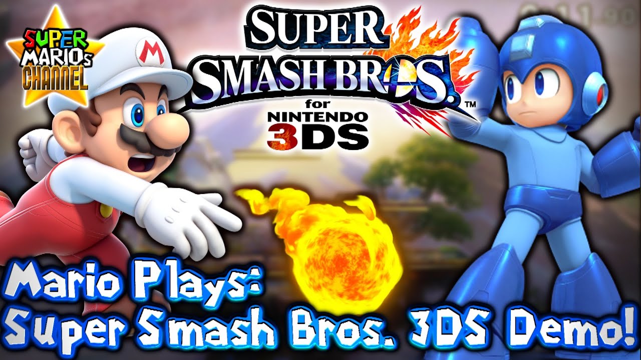 SMC: Mario Plays Super Smash Bros. 3DS Demo! - YouTube