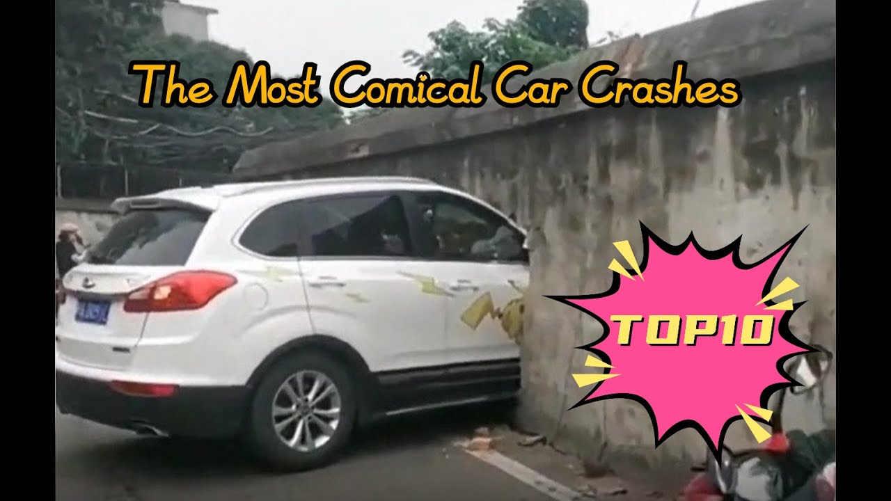 Car Crashes|the top 10 comical car crashes|car accident|Funny car Crash ...