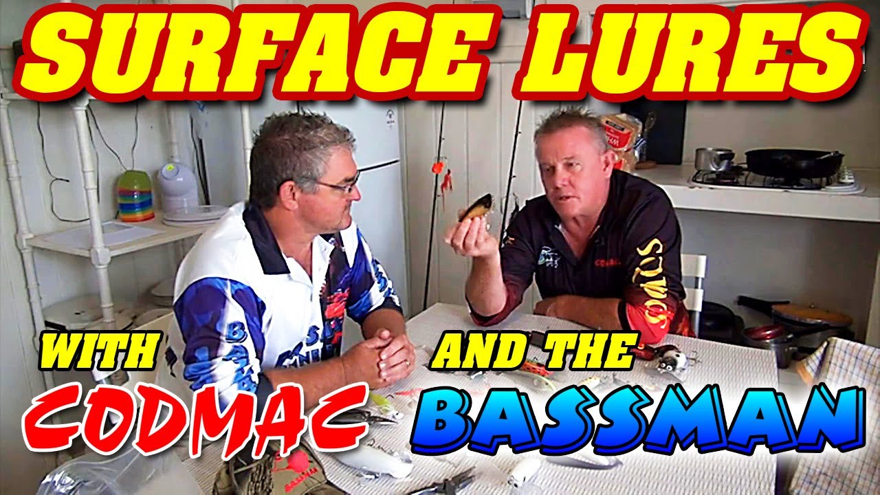 Surface lures for Murray cod - YouTube