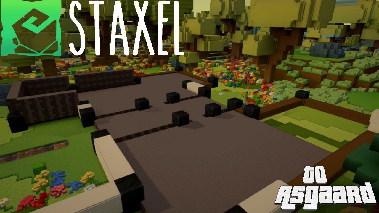 Plotting Out Our Home : Staxel Lp Ep 14 - YouTube