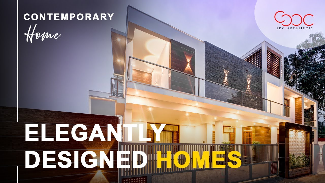 ELEGANTLY DESIGNED HOMES | SDC ARCHITECTS | 3900 SQFT - YouTube