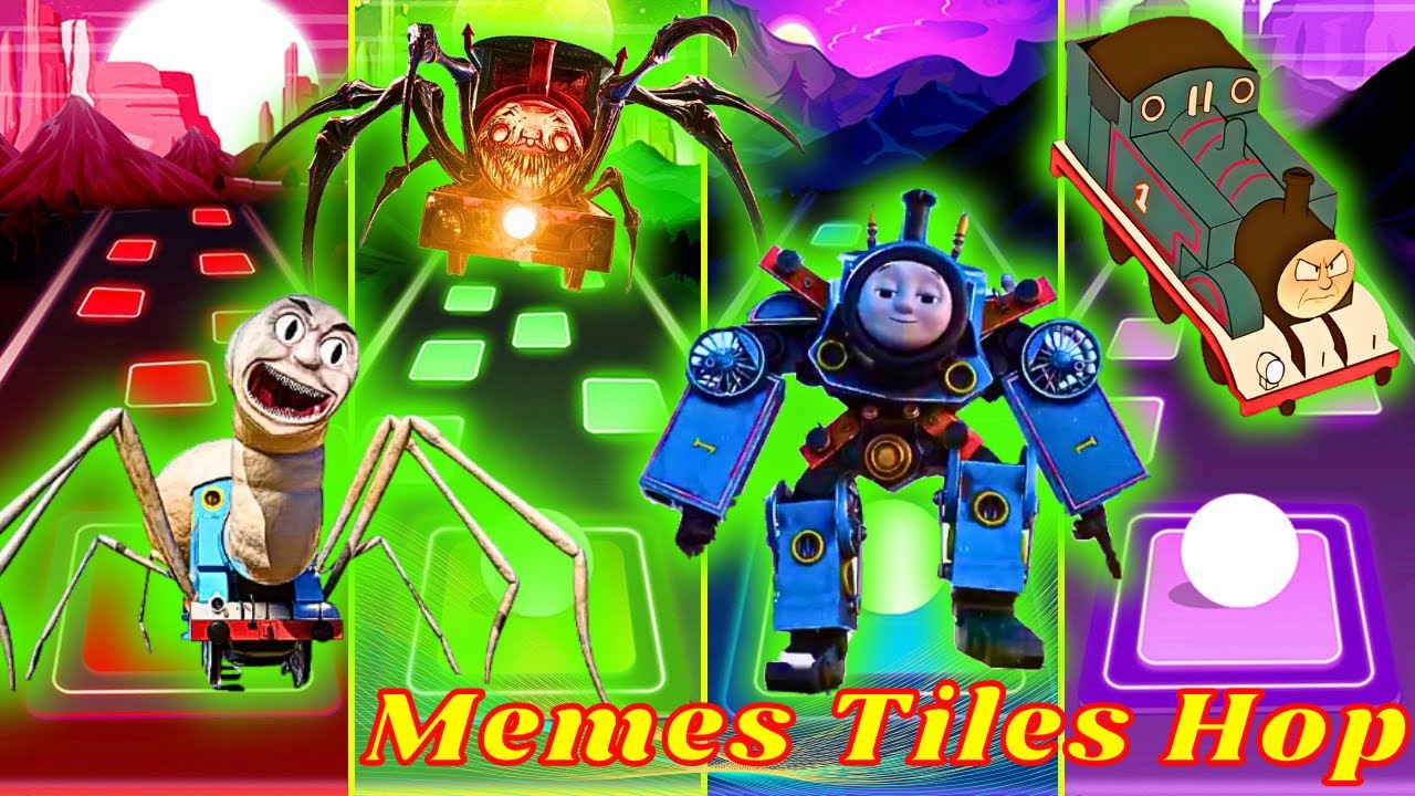 Spider Thomas vs Choo Choo Charles vs Thomas The Tank Engine vs Thomas ...