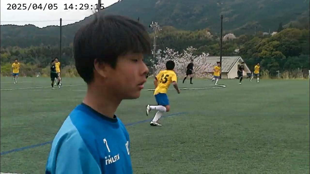 25/4/5 U15 クラブユース アルテリーヴォVS カナリーニョ 前半①-2 - YouTube