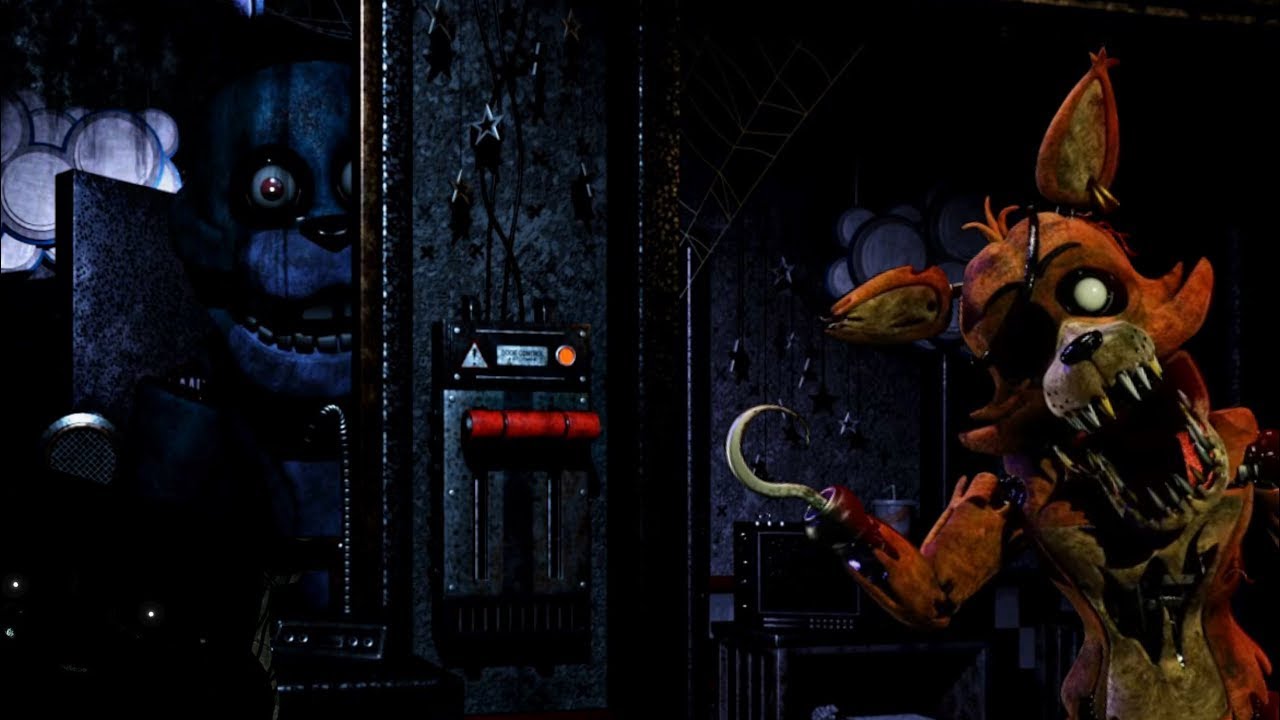 FNAF PLUS 5.5 ПРОХОЖДЕНИЕ #1 1 И 2 НОЧЬ НАЧИНАЕТСЯ ТРЭШ - YouTube