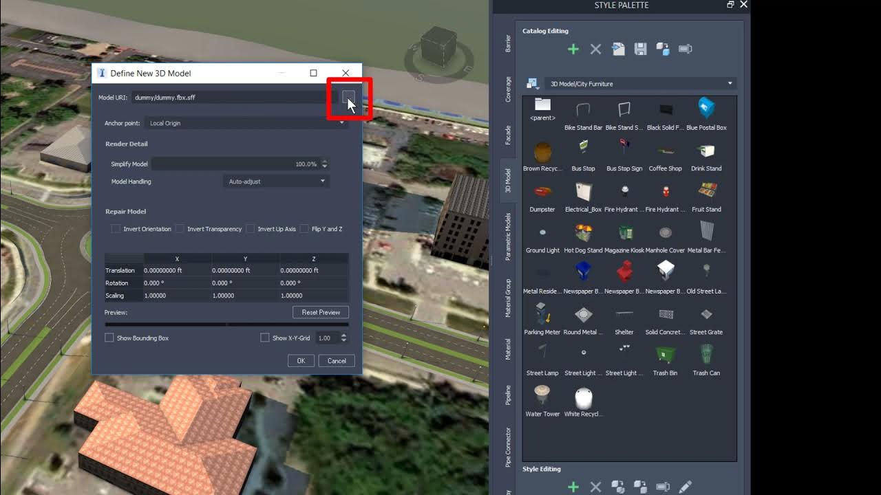Custom Decorations in InfraWorks - YouTube