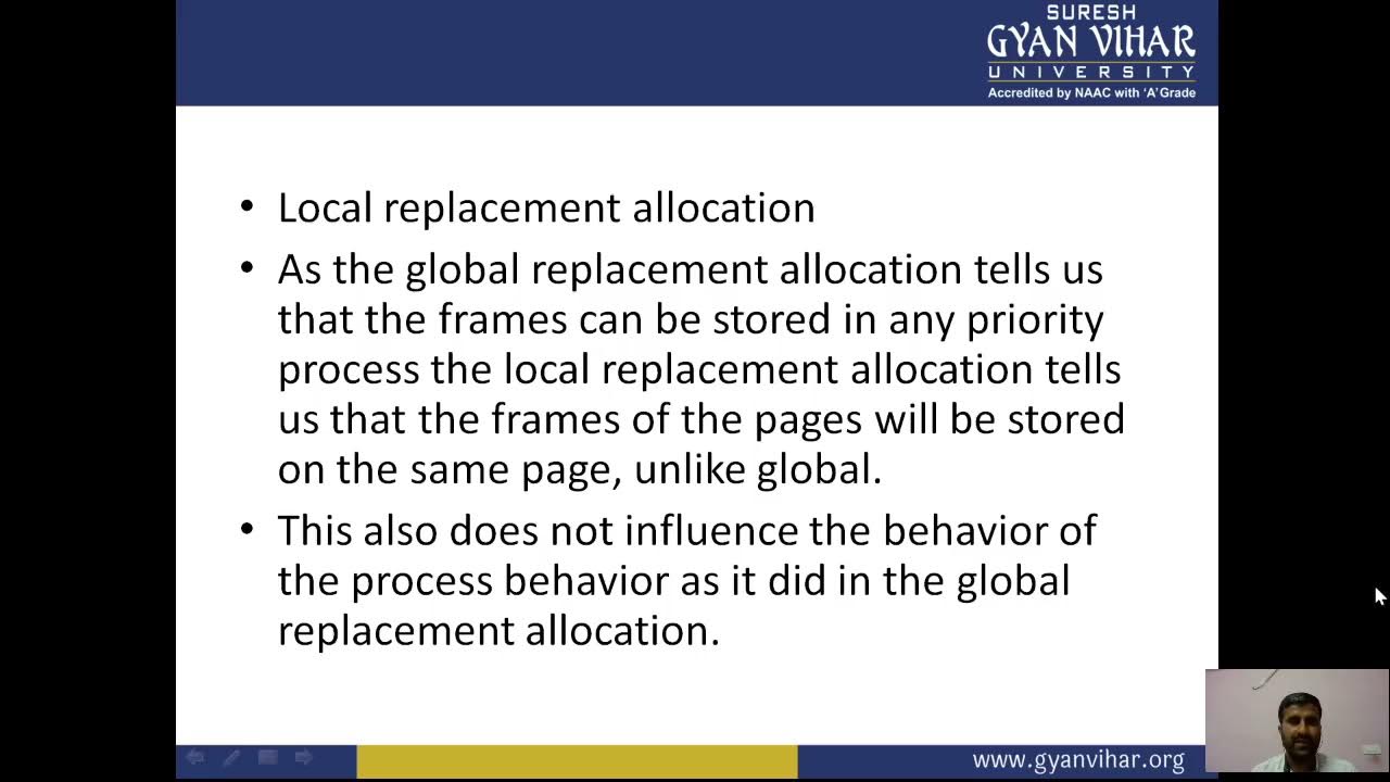 Allocation of frames in OS - YouTube
