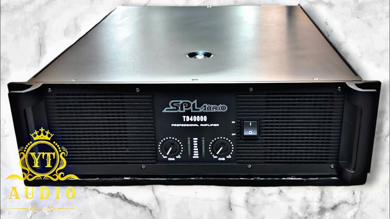 Power SPL Audio TD 40000, Balap 4000watt 🤩 - YouTube