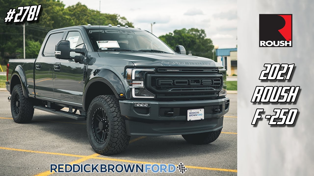 LITHIUM GRAY 2021 ROUSH F-250 For Sale - YouTube