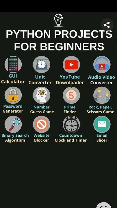 Top 12 python projects for beginners #python #coding #shorts + tech ...