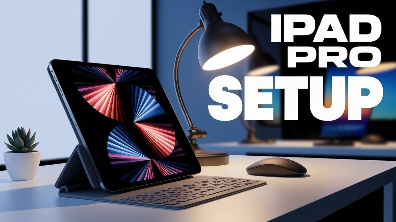 iPad Pro Desk Setup For MAXIMUM Productivity! - YouTube