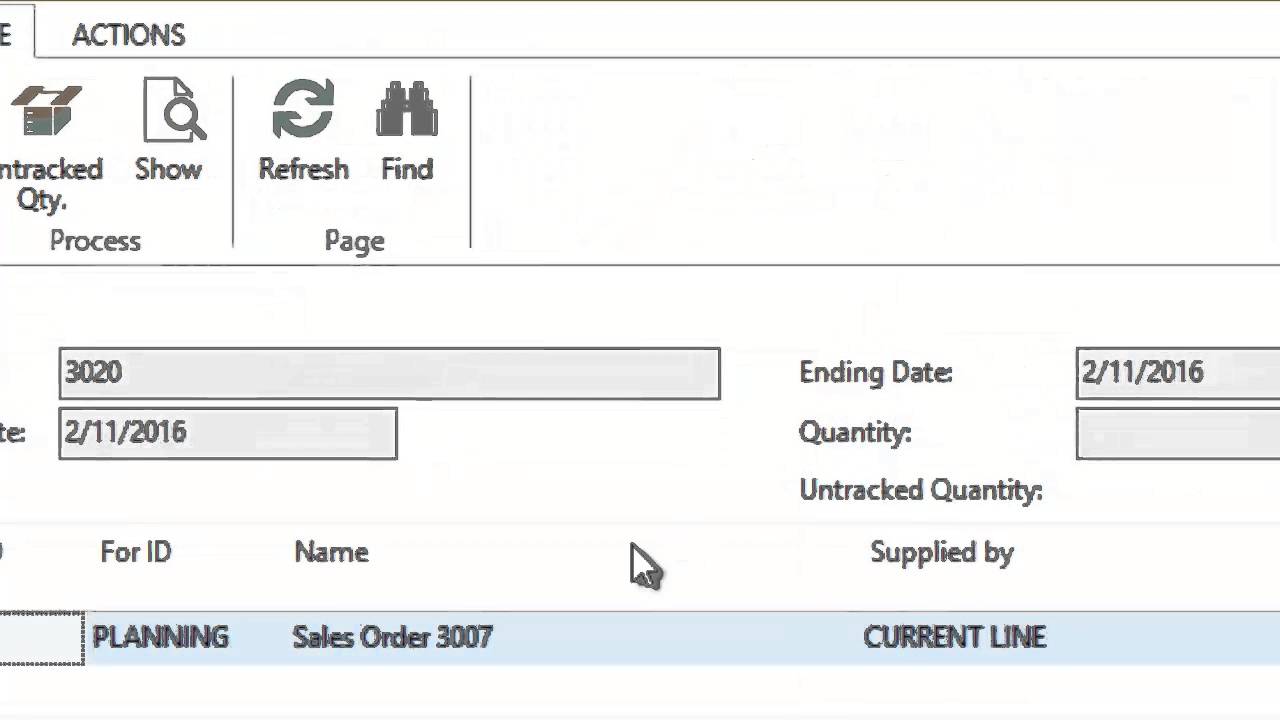 Microsoft Dynamics NAV 2015 - Manufacturing - Make to Order - YouTube