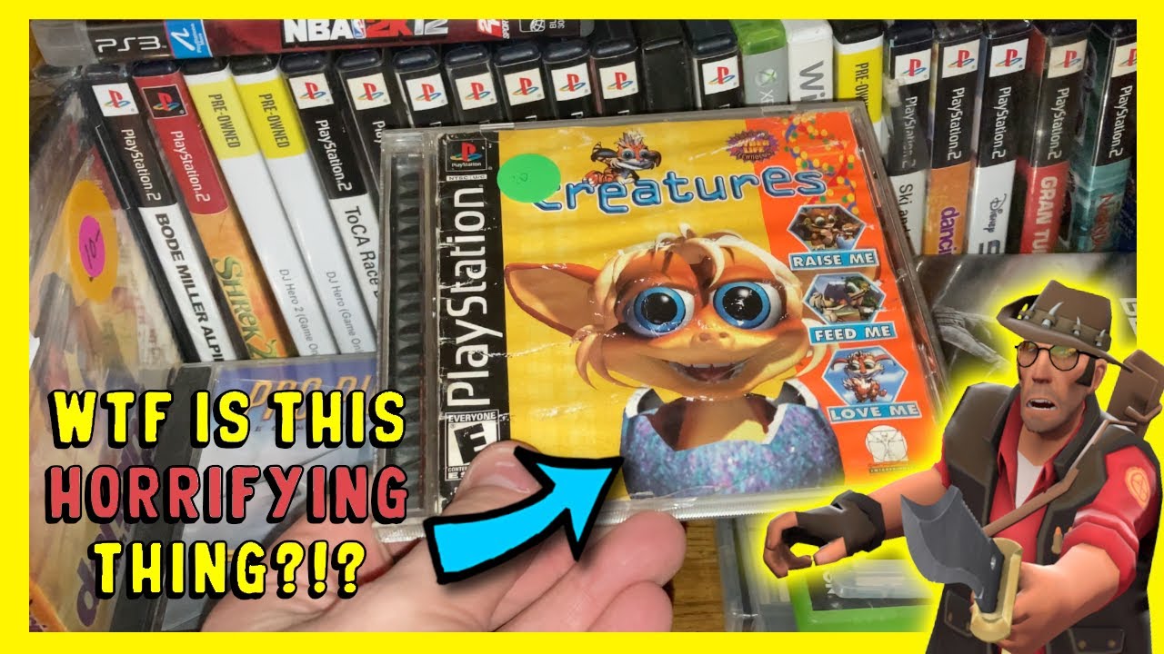 Weird Games in Even Weirder Places! || PS1 Video Game Thrift Hunting ...