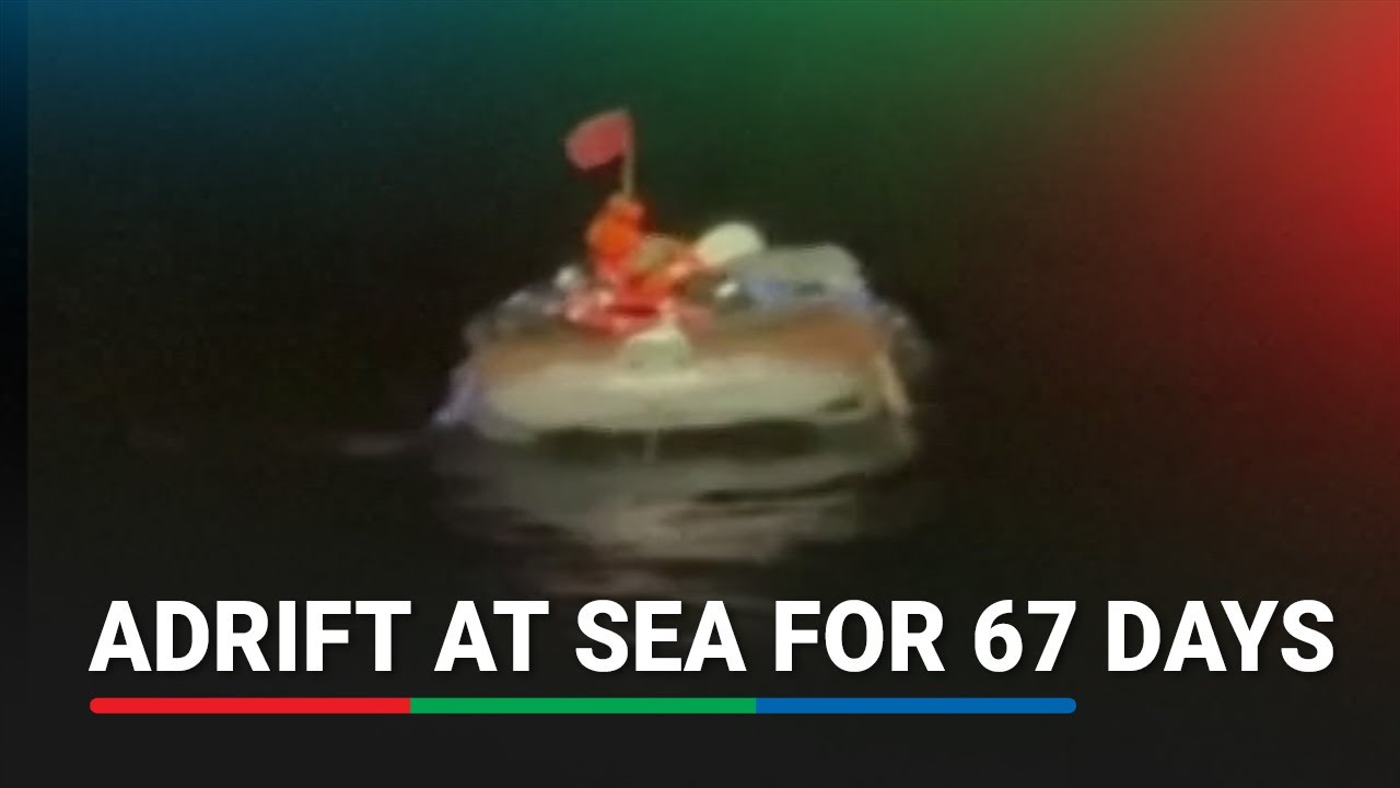 Russian rescued after 67 days adrift at sea - YouTube