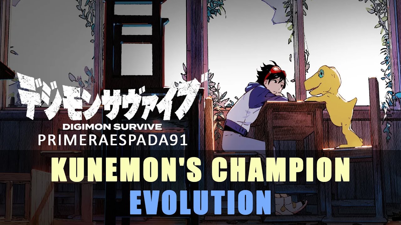 Digimon Survive: Kunemon's Champion Evolution - YouTube