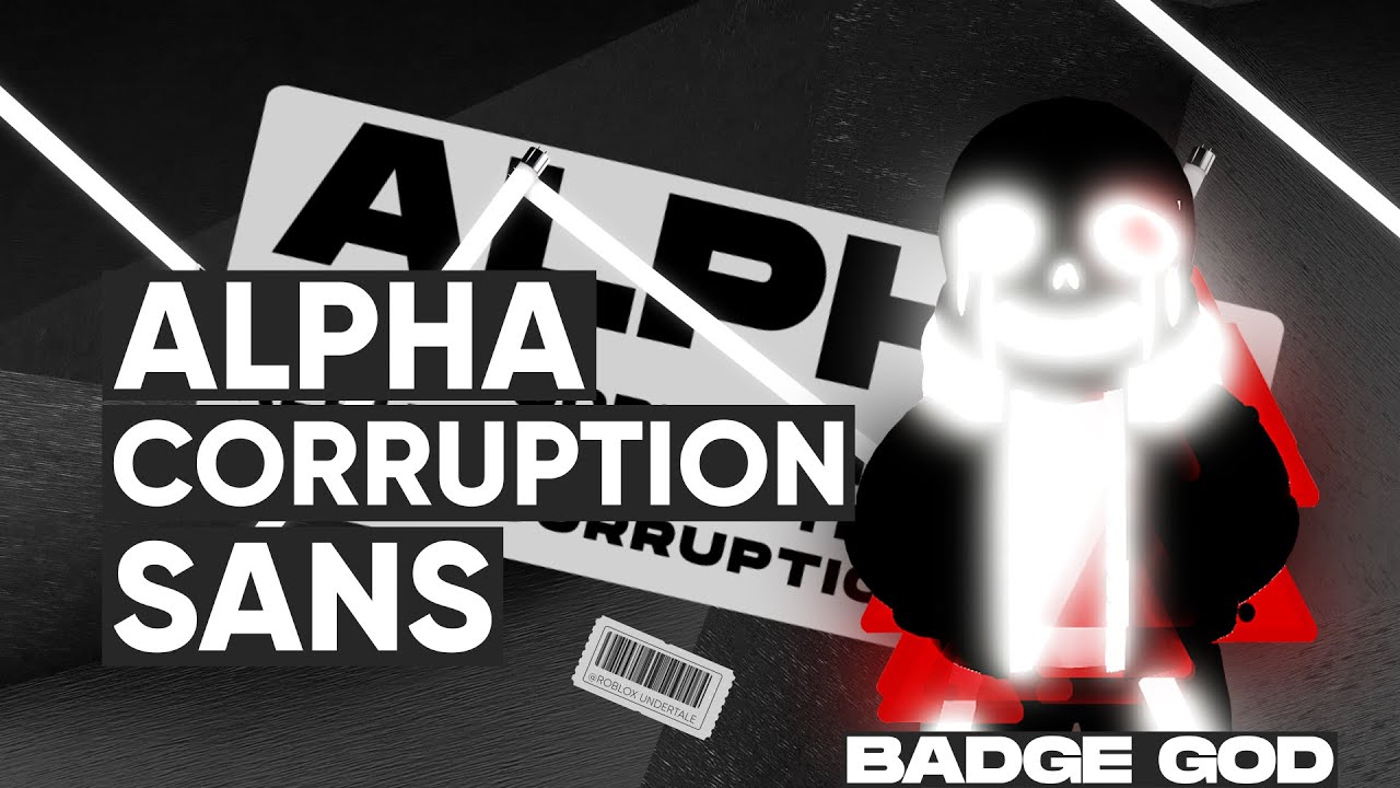 Roblox | Undertale Multiverse Battles | Alpha Corruption Sans - YouTube