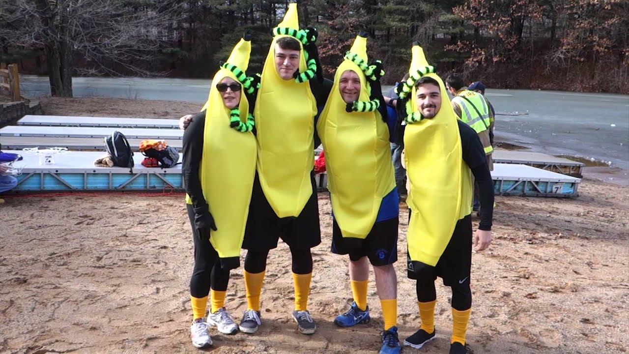 Polar Plunge - YMCA Camp Sloper - 2016 - YouTube