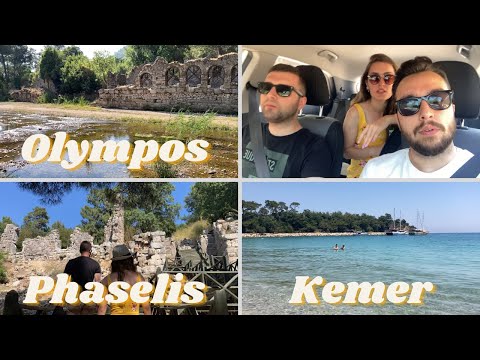 Antalya Gezilecek Yerler | Olympos, Phaselis, Kemer, Tünektepe Teleferik