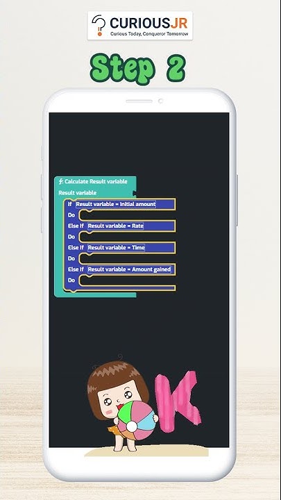 Make calculator on CuriousJr app - YouTube