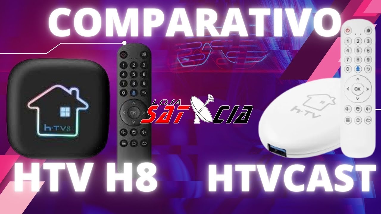 HTV H8 E HTV CAST COMPARATIVO 2023 - YouTube