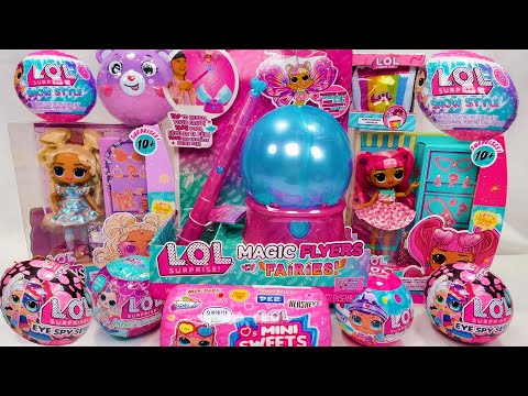 Unboxing ASMR LOL Surprise Oddly Satisfying No Talking Eye Spy, Snow Style, Care Bear, Tweens + more