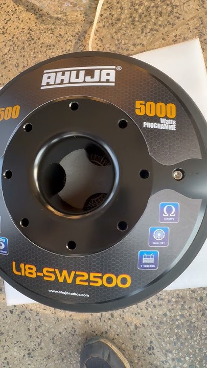 AHUJA L18 SW2500 SPEAKER UNBOXING - YouTube