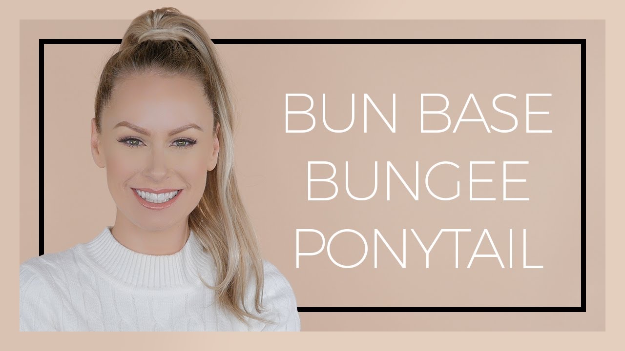 Bun Base Ponytail Tutorial! - YouTube