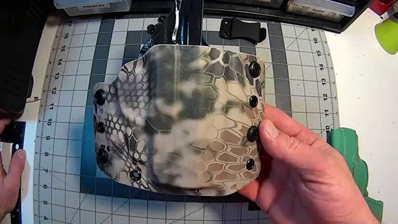 Ruger SR9C holster by Pyntek - YouTube