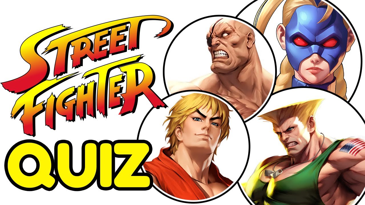 STREETFIGHTER Quiz | Can you name these fighters? - YouTube