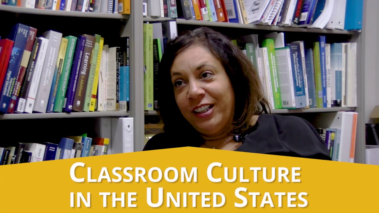 Classroom Culture in the U.S. | Dr. Ramona Lewis | Western Michigan ...