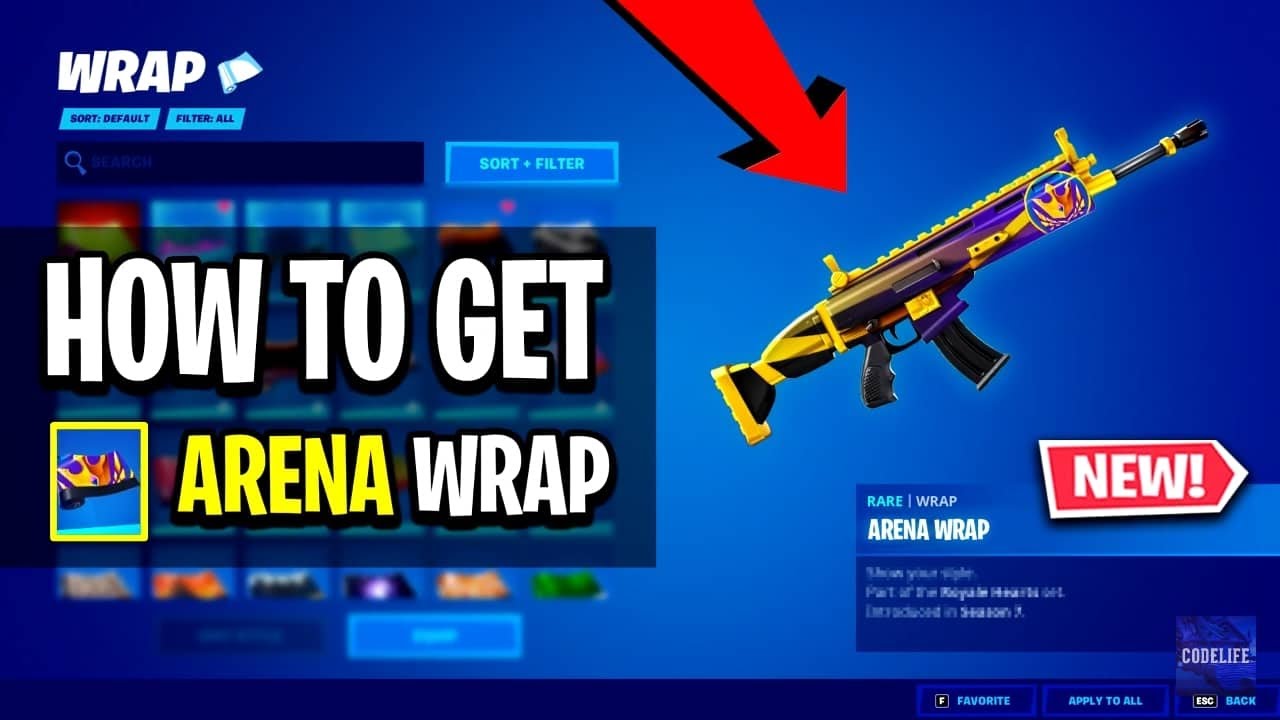 Fortnite Just Gifted The ARENA Wrap ! | Fortnite | - YouTube